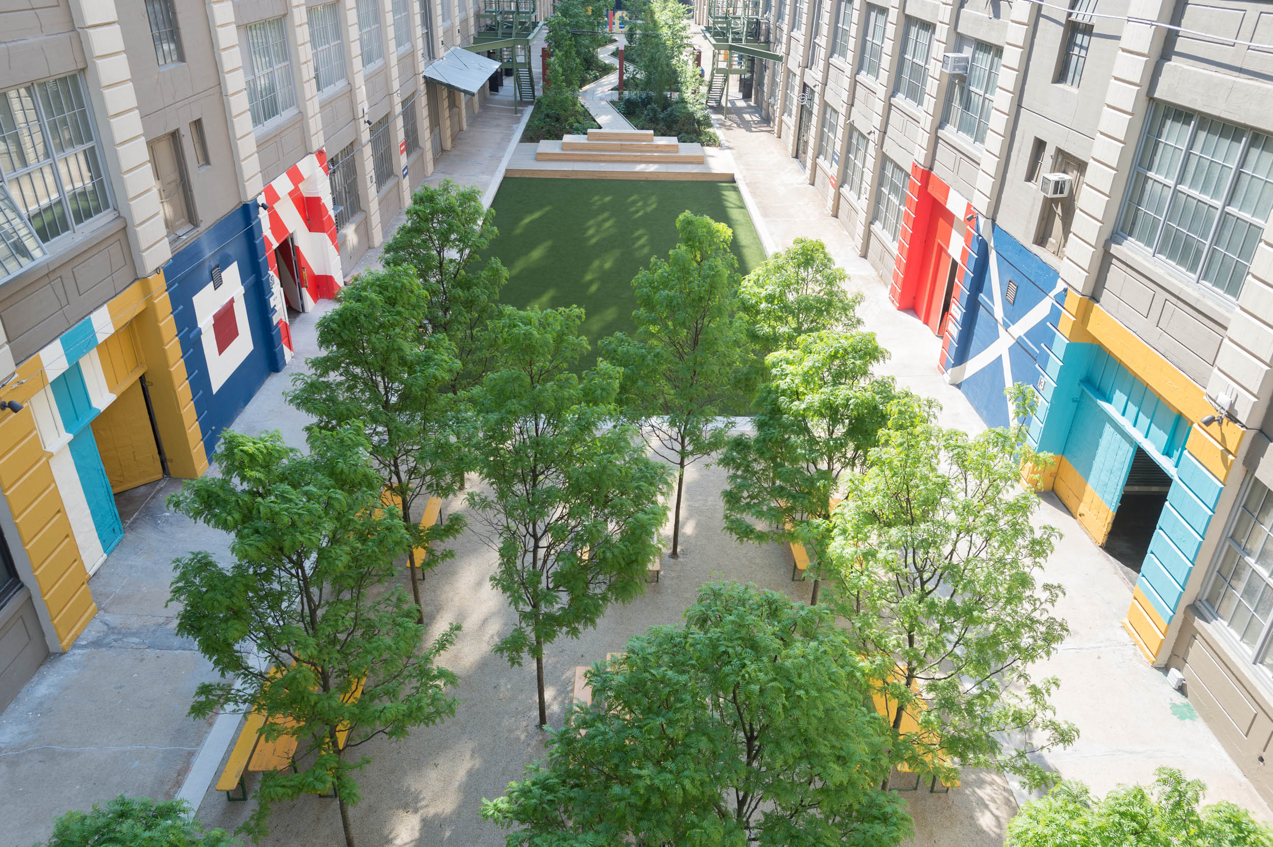 Courtyard in the City - The Todd Group